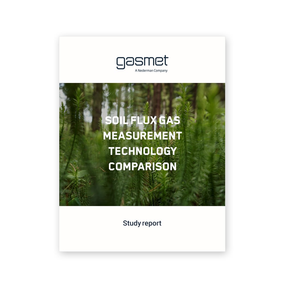 Comparison of the technologies to measure greenhouse gases from soil