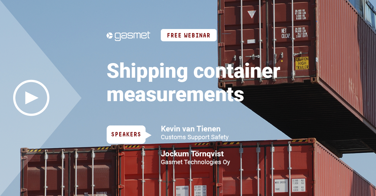 Shipping container measurements