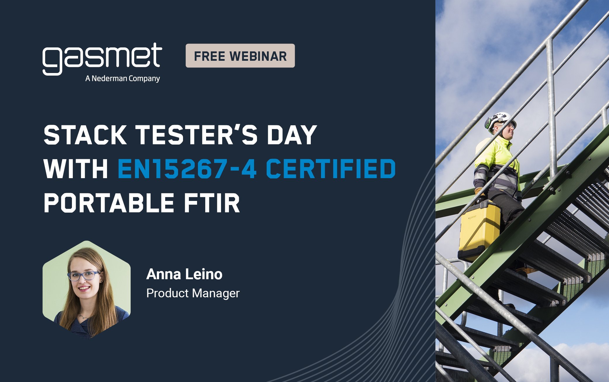 Stack tester’s day with EN15267-4 certified portable FTIR